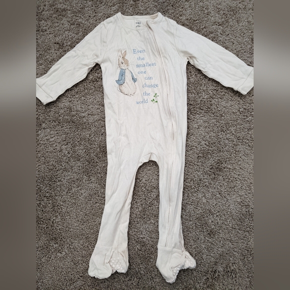 Marks & Spencer | Pajamas | Ms Peter Rabbit Footed Pajama | Poshmark